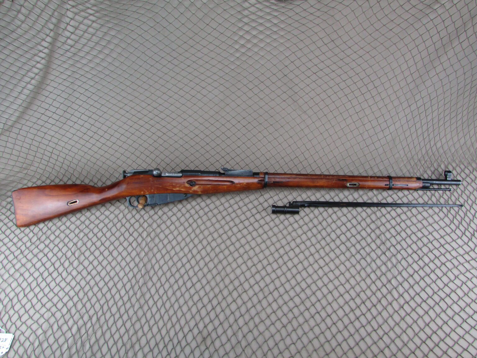 WW2 Russian 91/30 Mosin Nagant Hex Receiver Rifle Tula 1934 w/ matching ...