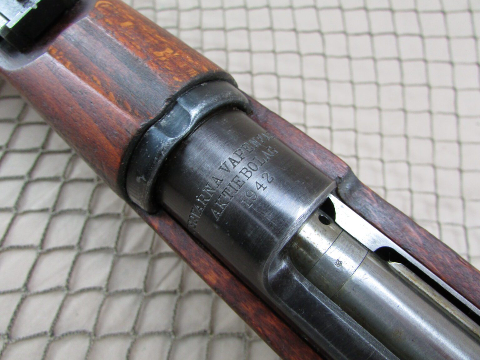 WW2 Swedish M38 Mauser by Husqvarna 1942 6.5X55 Short Rifle #641257 ...